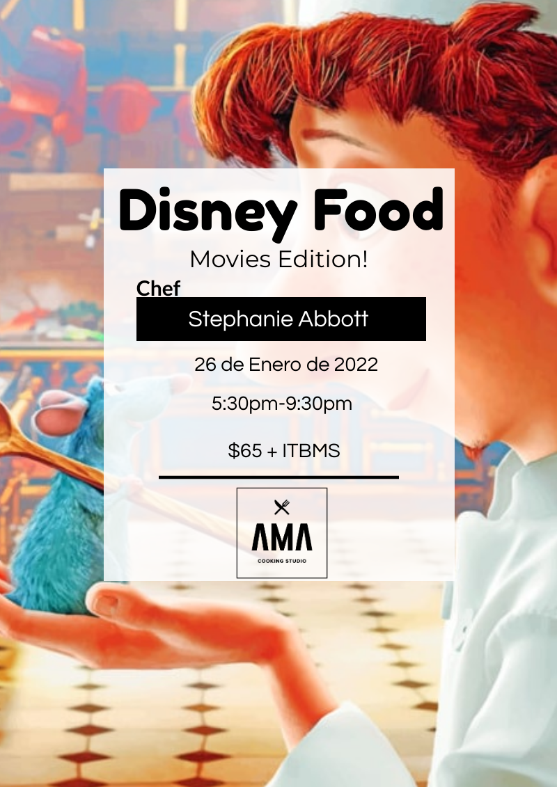 Disney Food Movies Edition! - AMA Cooking Studio