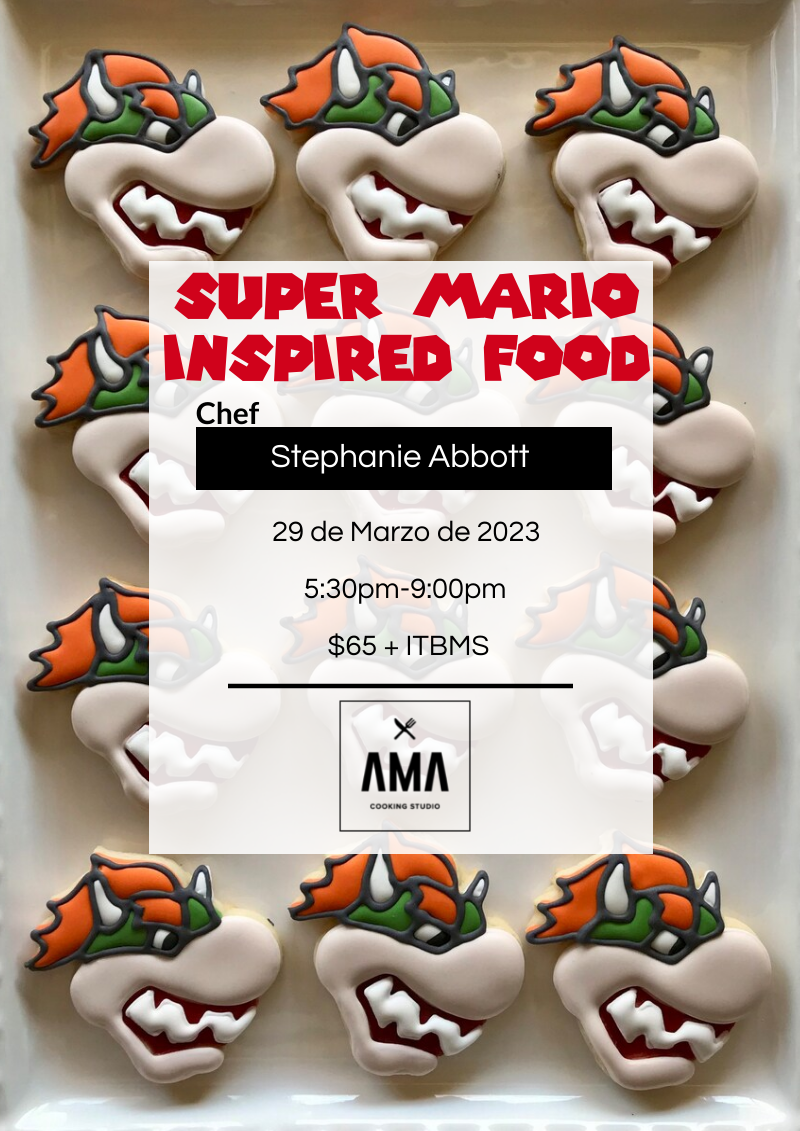 Super Mario Inspired Food - AMA Cooking Studio