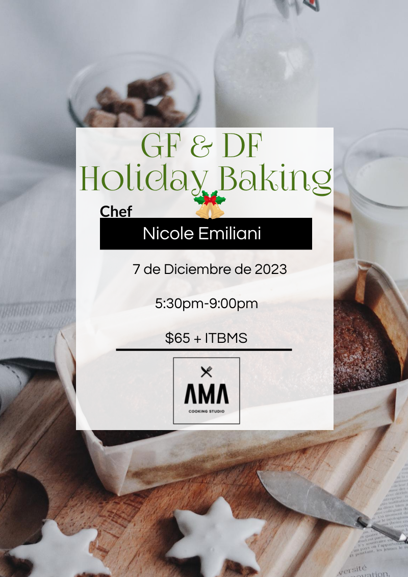 GF/DF Holiday Baking - AMA Cooking Studio