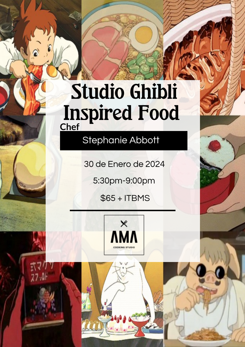 Studio Ghibli - AMA Cooking Studio