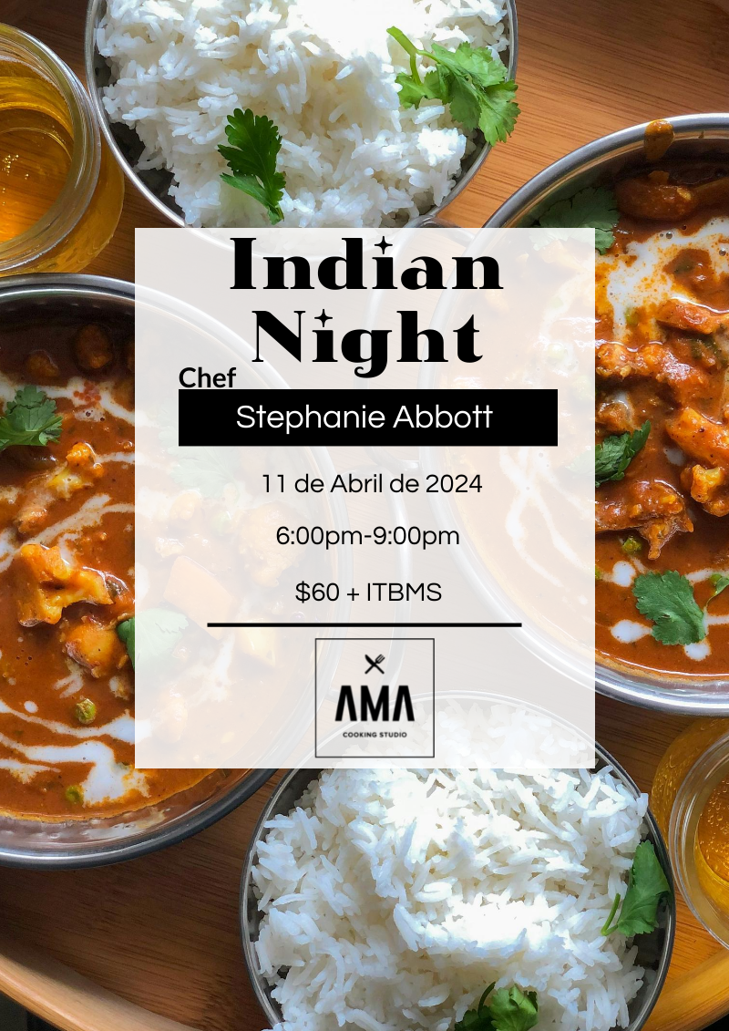 Indian Night - AMA Cooking Studio